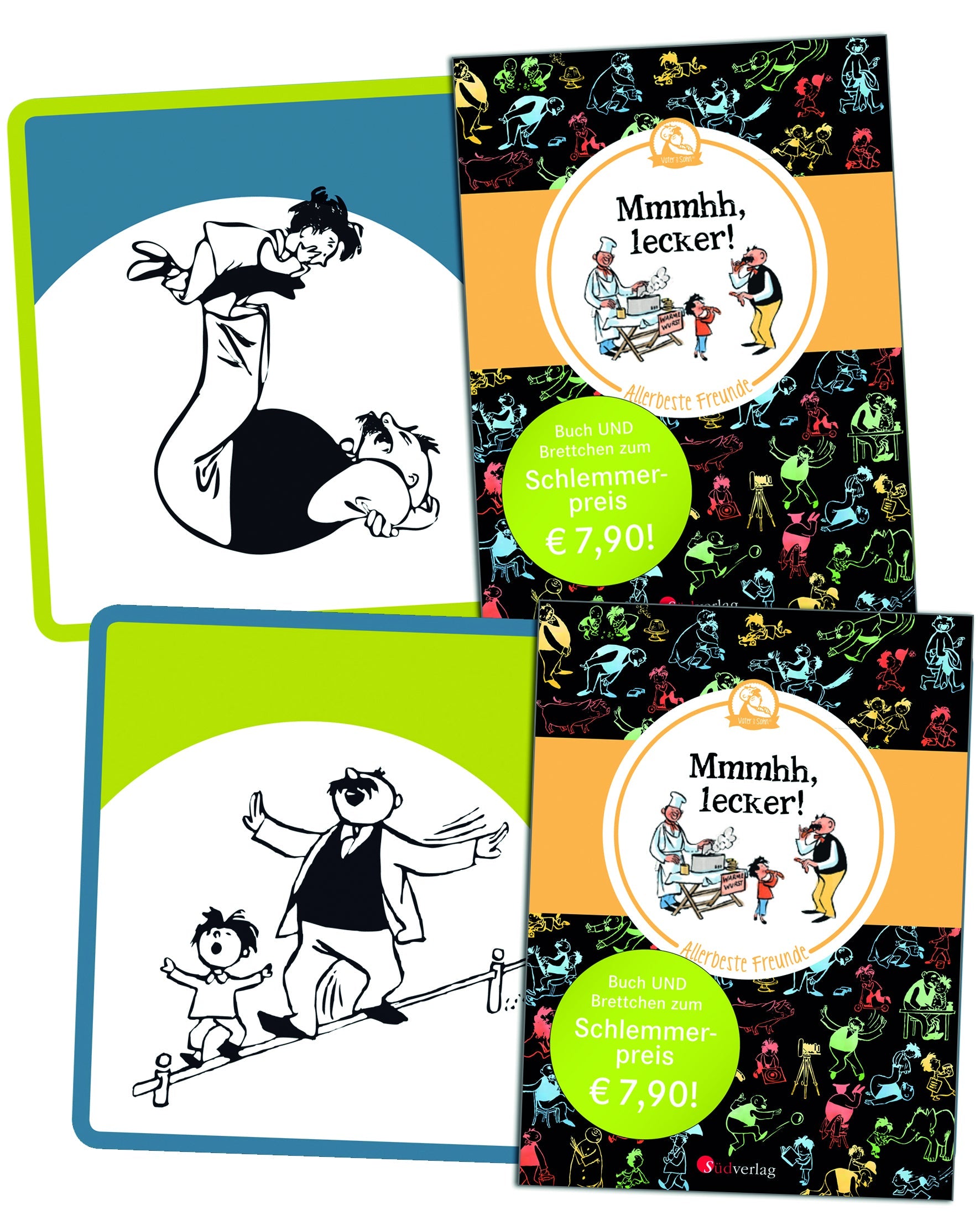 Vater und Sohn - Vater und Sohn - Mmmhh, lecker (Bundle) von Erich Ohs